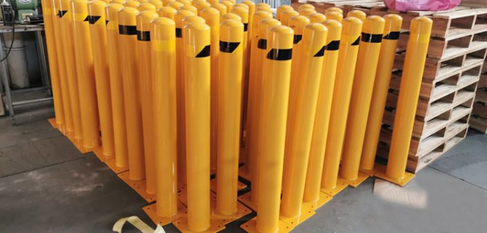 Steel Crash Protection Bollards | Security on Road